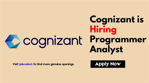 Programmer Analyst At Cognizant Full Guide For Freshers Jobcode