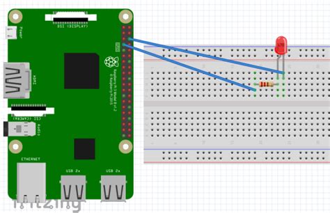raspberry pi 4bでエルチカ「pythonで点灯させてみる」【raspberry piの仕組み、gpioとledの基礎