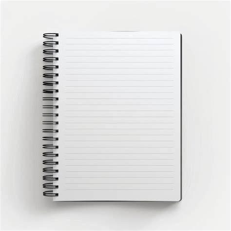 Premium Photo A4 Notebook With Small Ring Binding Mockup