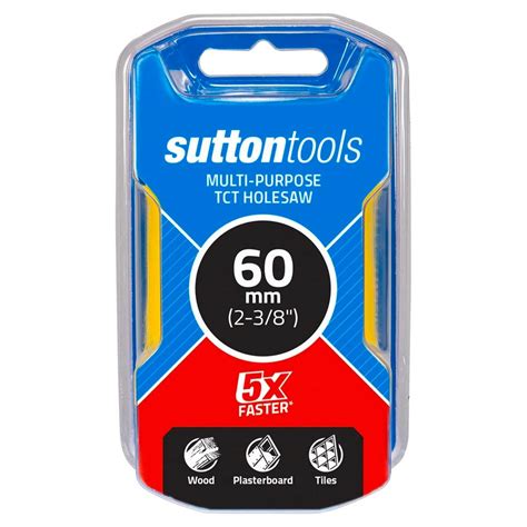 Sutton Tools 60mm Tct Multi Purpose Seamless Holesaw Bunnings Australia