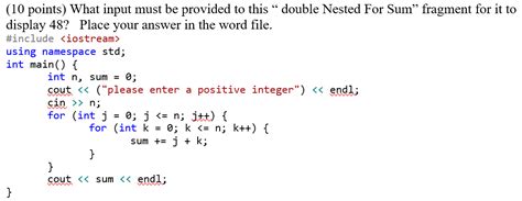 Solved Points What Input Must Be Provided To This Chegg Com