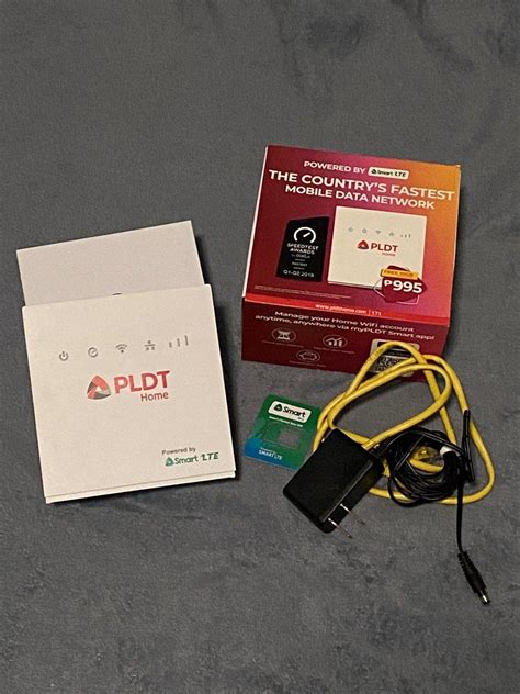 Pldt Home Prepaid Wifi With Smart Bro Sim Card Computers And Tech Office And Business Technology