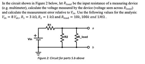 Solved In The Circuit Shown In Figure 2 Below Let Road Be The