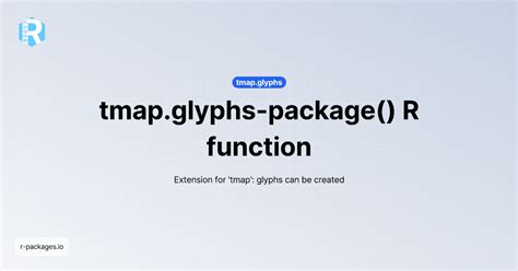 Tmapglyphs Package R Function From Tmapglyphs R Packages