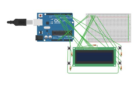 Circuit Design Пинг понг игра Tinkercad