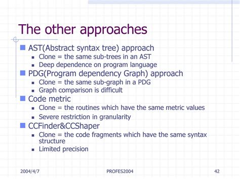 Refactoring Support Based On Code Clone Analysis Ppt Download