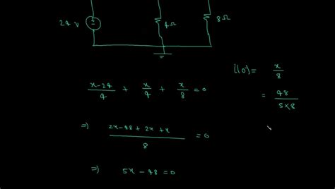 Solved Determine The Current Io And The Inductor Voltage In The