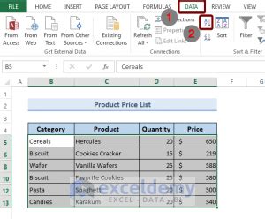 Excel Sort And Ignore Blanks 4 Ways ExcelDemy