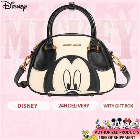 Disney Official Authentic Mickey Bowling Bag Tote Bag Cute Cute