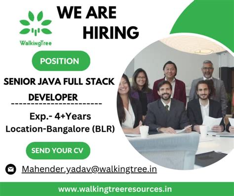 Walkingtree Resources Pvt Ltd On Linkedin Seniorjavafullstackdeveloper