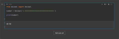 Variables How To Store Very Small Numbers In Python Stack Overflow