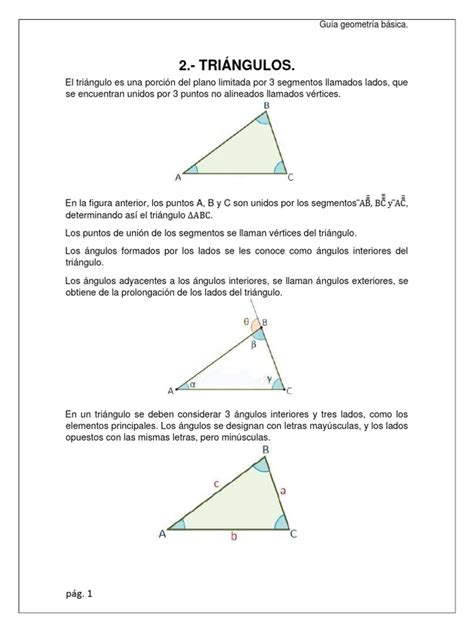 Triángulos Pdf Triángulo Euclides