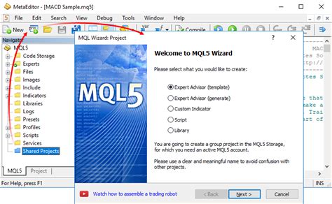 New Metatrader 5 Build 1730 Projects In Metaeditor And Synthetic