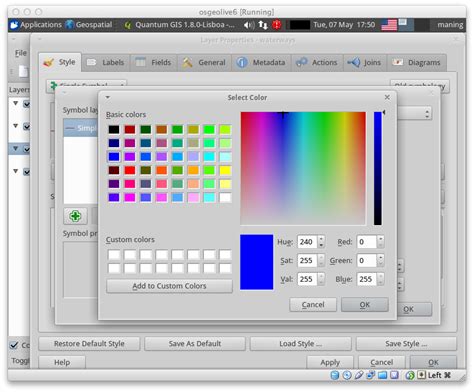 The Qgis Interface Clp Ffi Essc Foss G Workshop Documentation