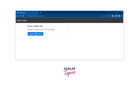 how to create a basic single page app using django scaler topics