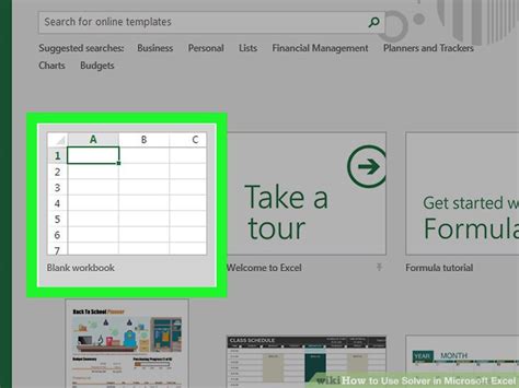 How To Use Solver In Microsoft Excel With Pictures Wikihow