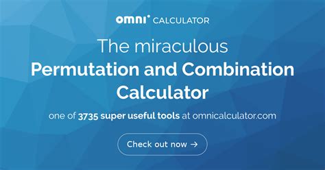 Permutation And Combination Calculator