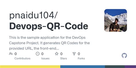 Github Pnaidu Devops Qr Code This Is The Sample Application For The Devops Capstone