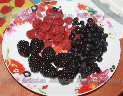 Мюсли с йогуртом ягодами и фруктами 4 фото в рецепте