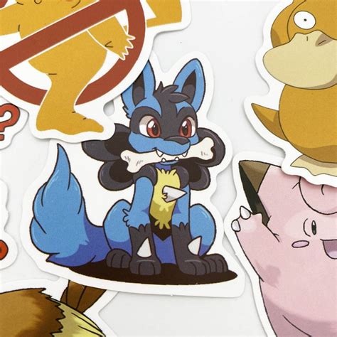 50pcs Autocollants Pokémon