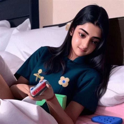 Annanya Pandey Playing Nintendo Switch On The Bed Free Ai Art Generator