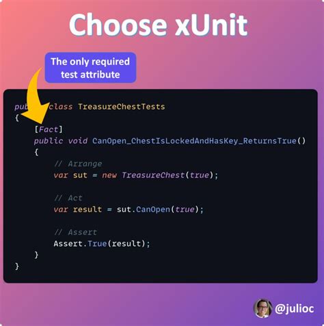 Why Xunit Is The Best C Unit Testing Framework Julio Casal Posted On The Topic Linkedin