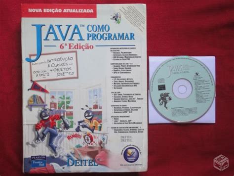 Livro Java Como Programar 6a Edicao Com Cd Ofertas Vazlon Brasil