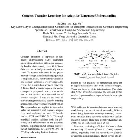 Concept Transfer Learning For Adaptive Language Understanding Acl Anthology
