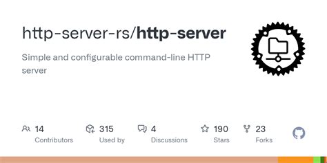 Github Server Rs Server Simple And Configurable Command
