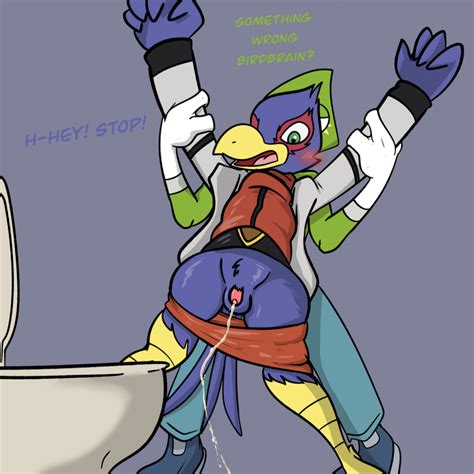 Rule 34 Anthro Avian Bathroom Control Bathroom Denial Bird Blush Bodily Fluids Chameleon