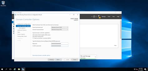 installing active directory part 1 dynamics 365 for finance and operations on premise at home