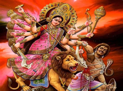 Symbolic Facts Associated With Objects In Goddess Durgas Hands OrissaPOST