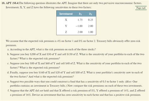 Solved 18 Apt S84the Following Question Illustrates The