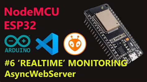 Nodemcu Esp32 6 Async Tcp Webserver For Realtime Data Monitoring