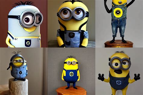 a taxidermized minion | Stable Diffusion | OpenArt