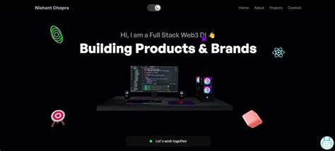 Webdev Reactjs Vitejs Tailwindcss Threejs Creativecoding Devlife Nishant Chopra