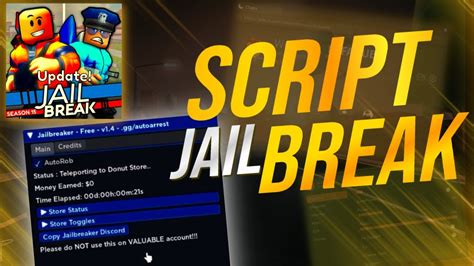 Roblox Jailbreak Script Hack Gui Auto Rob Arrest All New