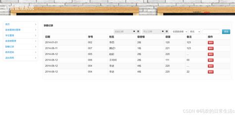【javaeeservletjspmysql】宿舍管理系统（附源码数据库脚本）宿舍管理系统servletjspjdbc 附