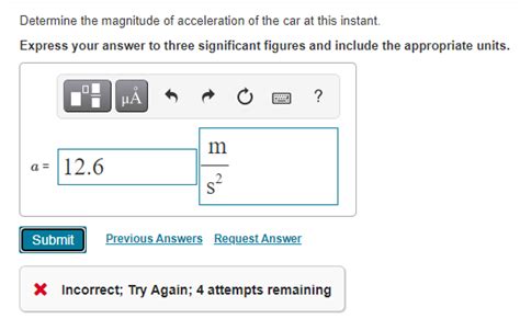 Solved A Radar Gun At O Rotates With The Angular Velocity Of