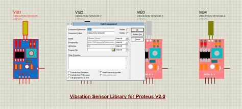 Vibration Sensor Library For Proteus V20 The Engineering Projects