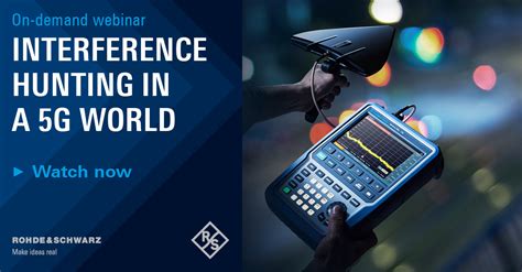 ON DEMAND Interference Hunting In A G World Mobile Europe