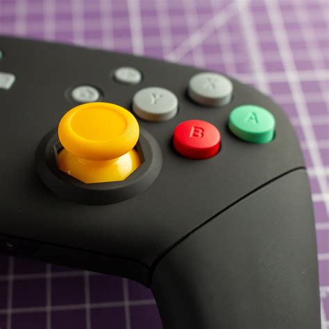 Nintendo Switch Pro Controller Mod Black Gamecube Retro Style Customiz