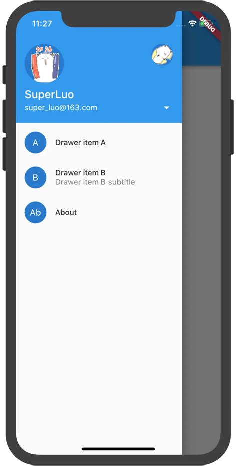 Flutter Drawer使用flutter Drawer Csdn博客