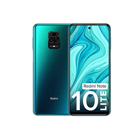 Xiaomi Redmi Note 10 Lite M2002F4LG Aurora Blue 128GB 6GB RAM Gsm ...
