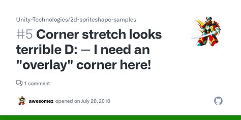 Corner Stretch Looks Terrible D I Need An Overlay Corner Here · Issue 5 · Unity