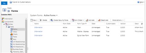 Creating Custom Entity Inside The Solution In Dynamics Crm Kumars Crm