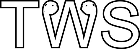 Tws Headphones Icon Cartoon True Wireless Stereo Headphones 20716830