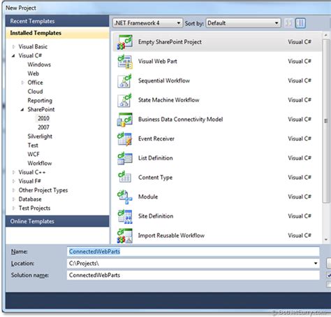 connected web parts in sharepoint 2010 an architectural framework