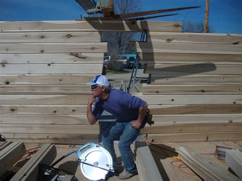 Grizzly Log Homes Patriot Log Home Builders Log Stack Grizzly Logs In Kentucky