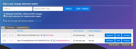 ChangeDetection Io Nmaas Documentation